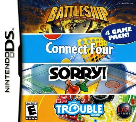 Rent Battleship Connect 4 Sorry Trouble on Nintendo DS | GameFly