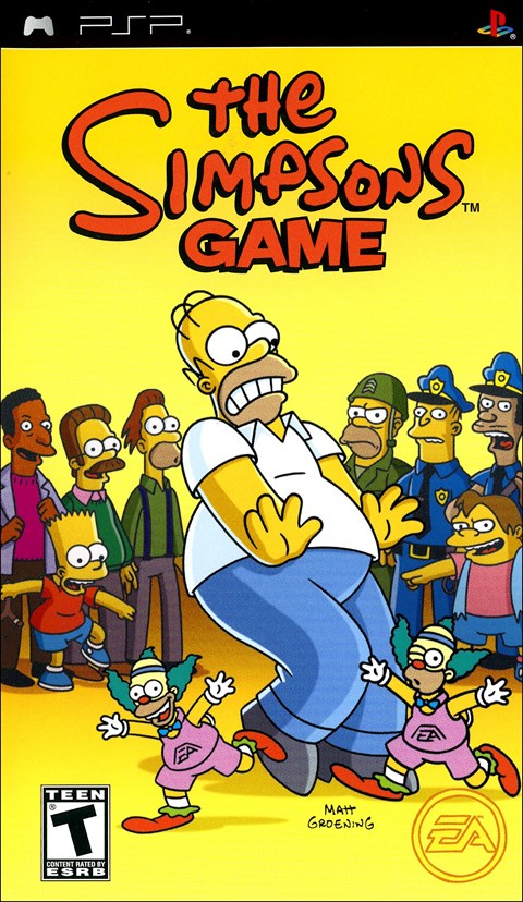 Rent Simpsons Game on PSP | GameFly