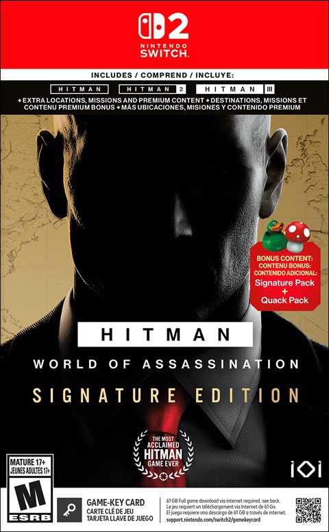 Rent Hitman World of Assassination Signature Edition on Nintendo Switch 2 | GameFly