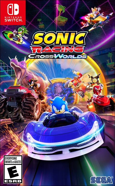 Rent Sonic Racing: CrossWorlds Launch Edition on Nintendo Switch | GameFly