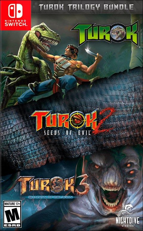 Rent Turok Trilogy Bundle on Nintendo Switch | GameFly